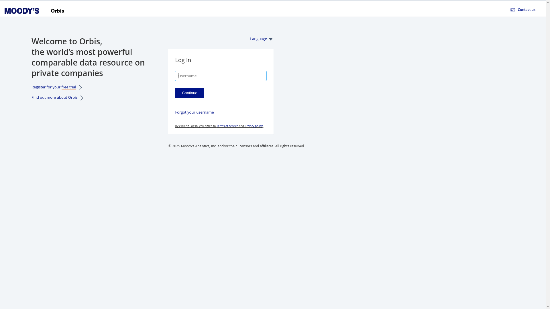Link Check results for login.bvdinfo.com