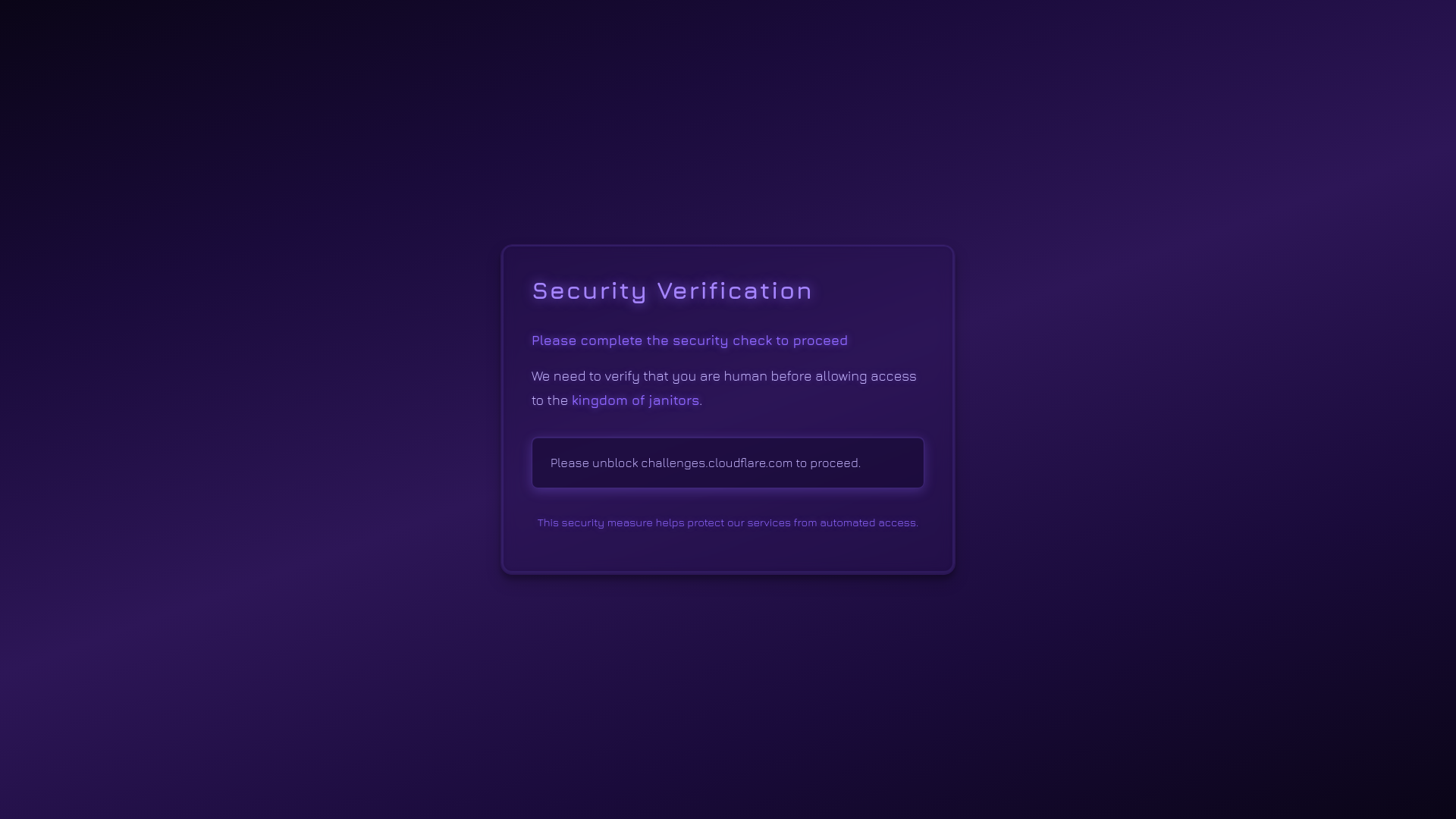 Link Check results for janitorai.com