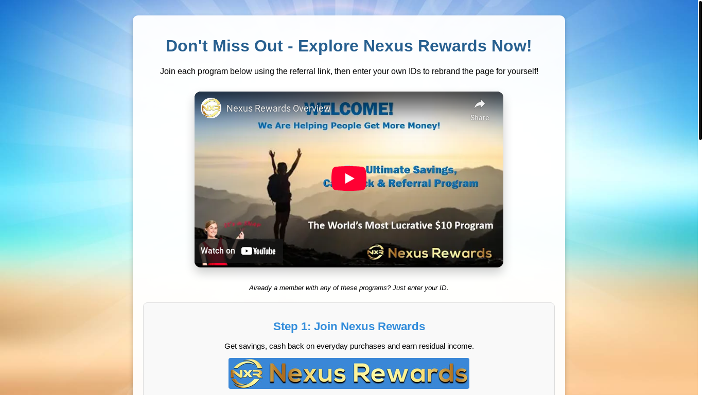 Link Check results for nexusrewards.neocities.org