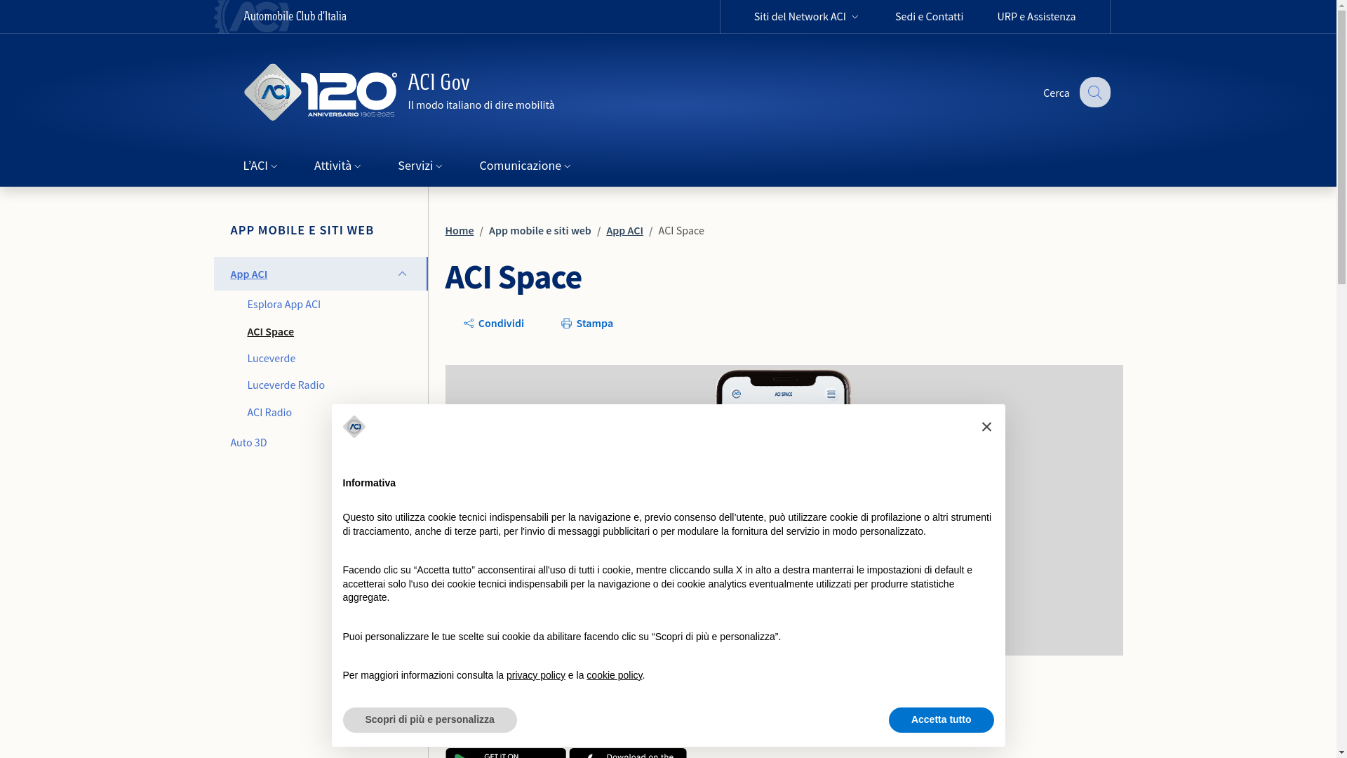 Link Check results for aci.gov.it