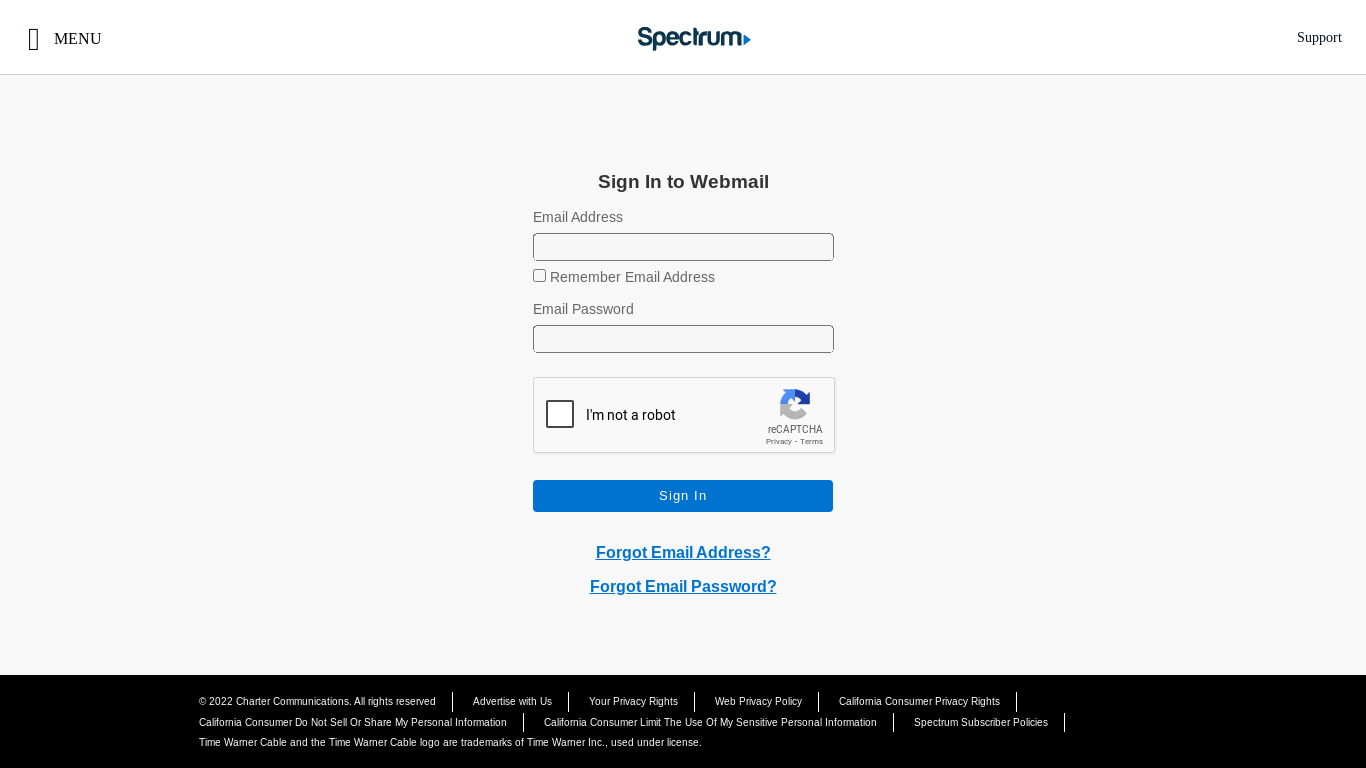 Link Check results for webmail.spectrum.net
