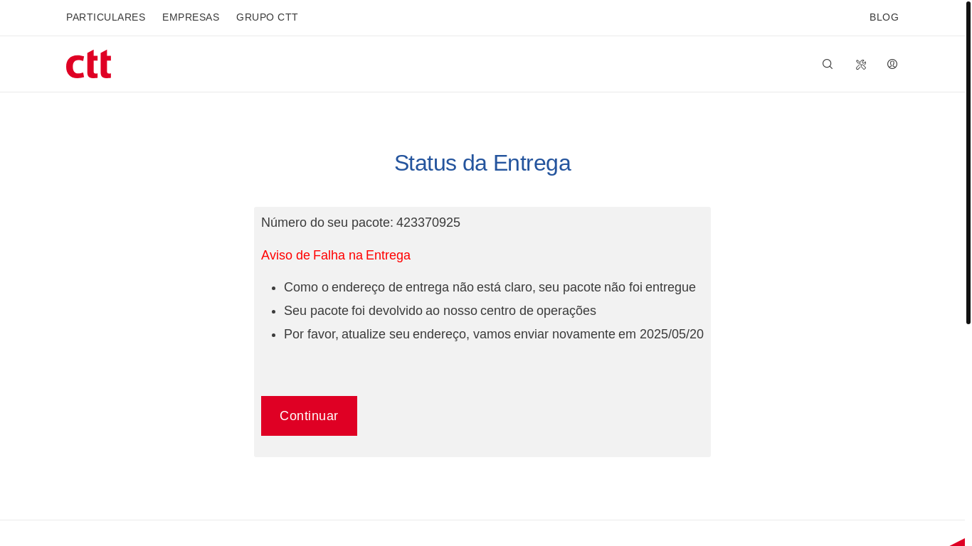 Link Check results for ctt.ptt.onl
