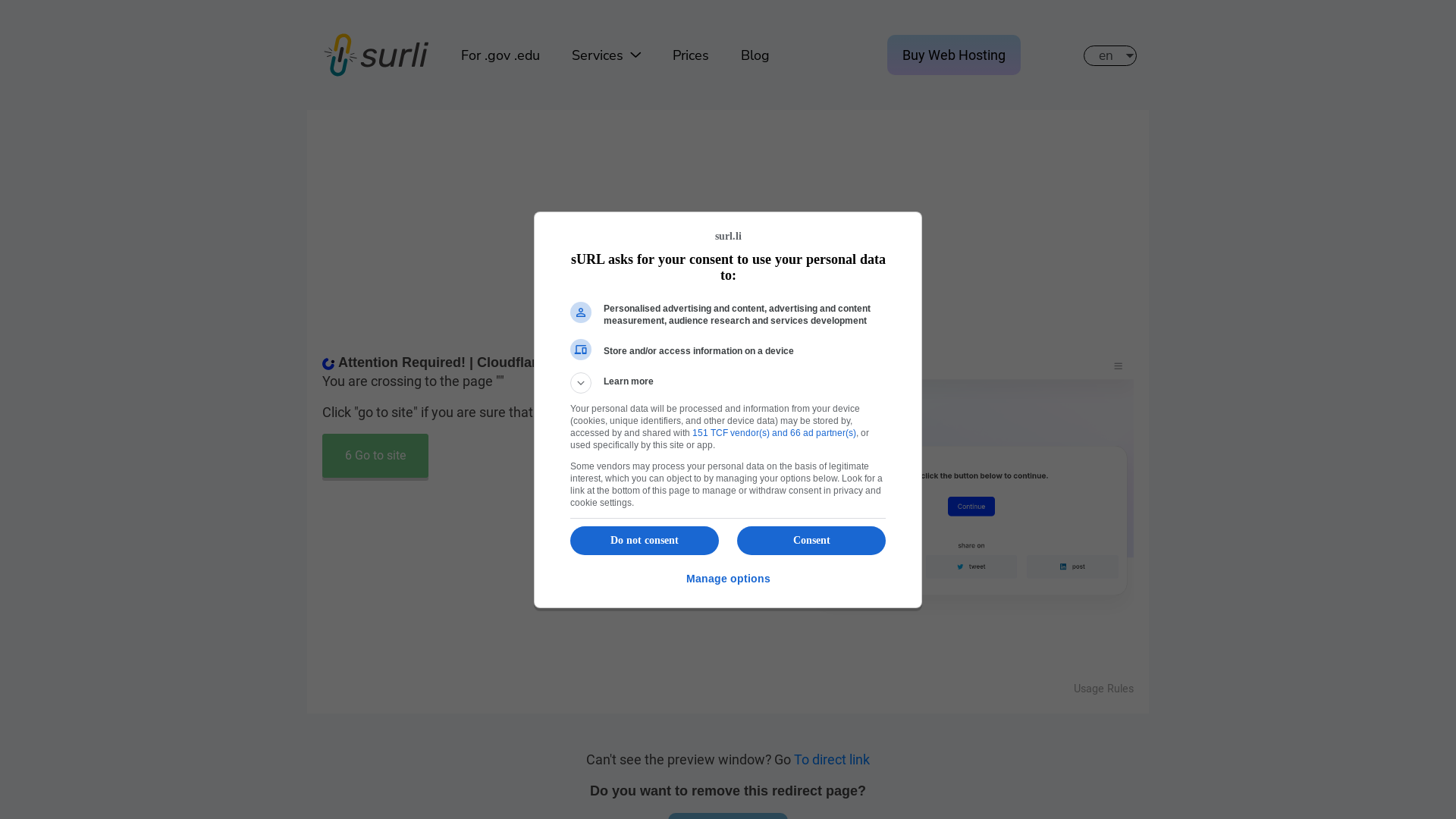Link Check results for surl.li