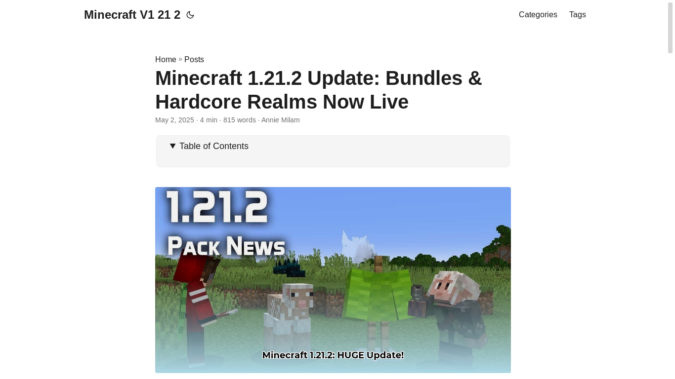 Link Check results for minecraft-v1-21-2.pages.dev