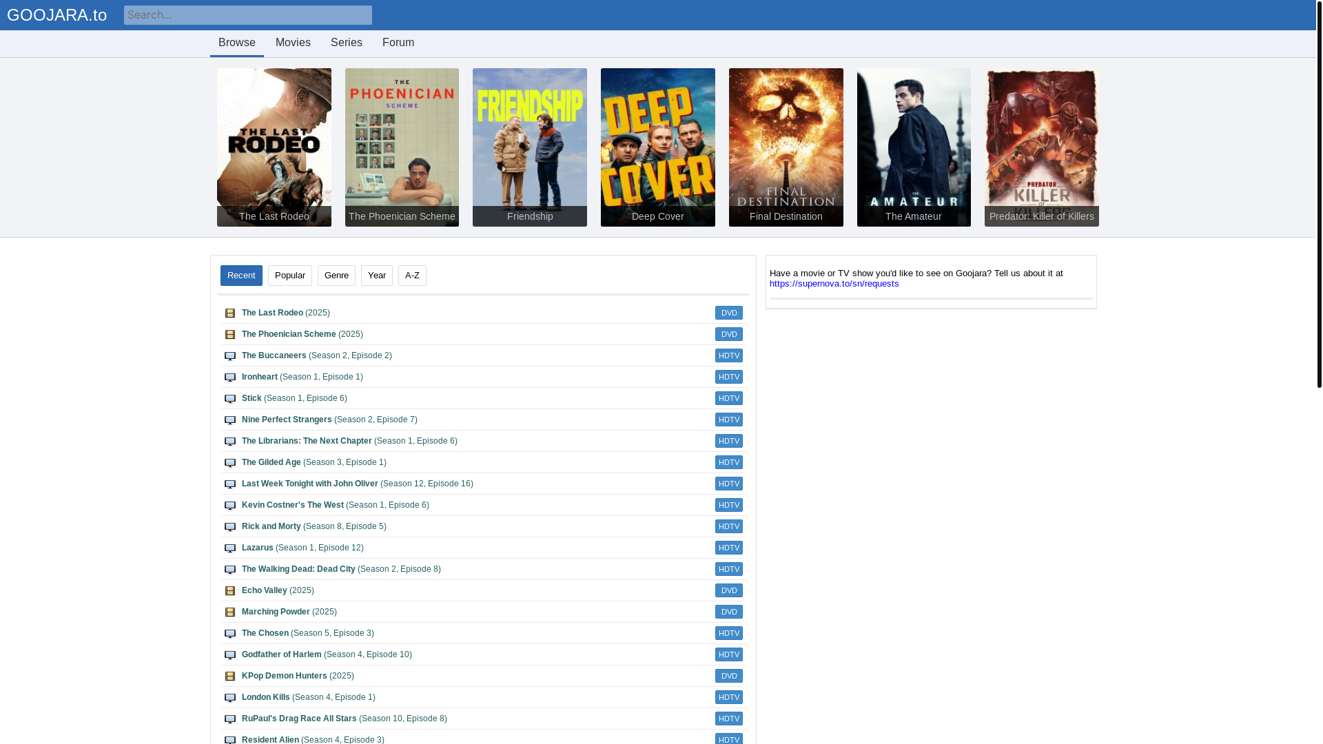 Link Check results for ww1.goojara.to